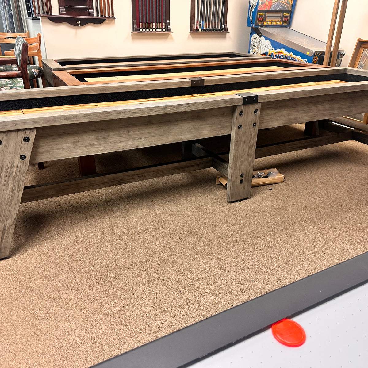 12’ Barren Shuffleboard Floor Model – Chesapeake Billiards