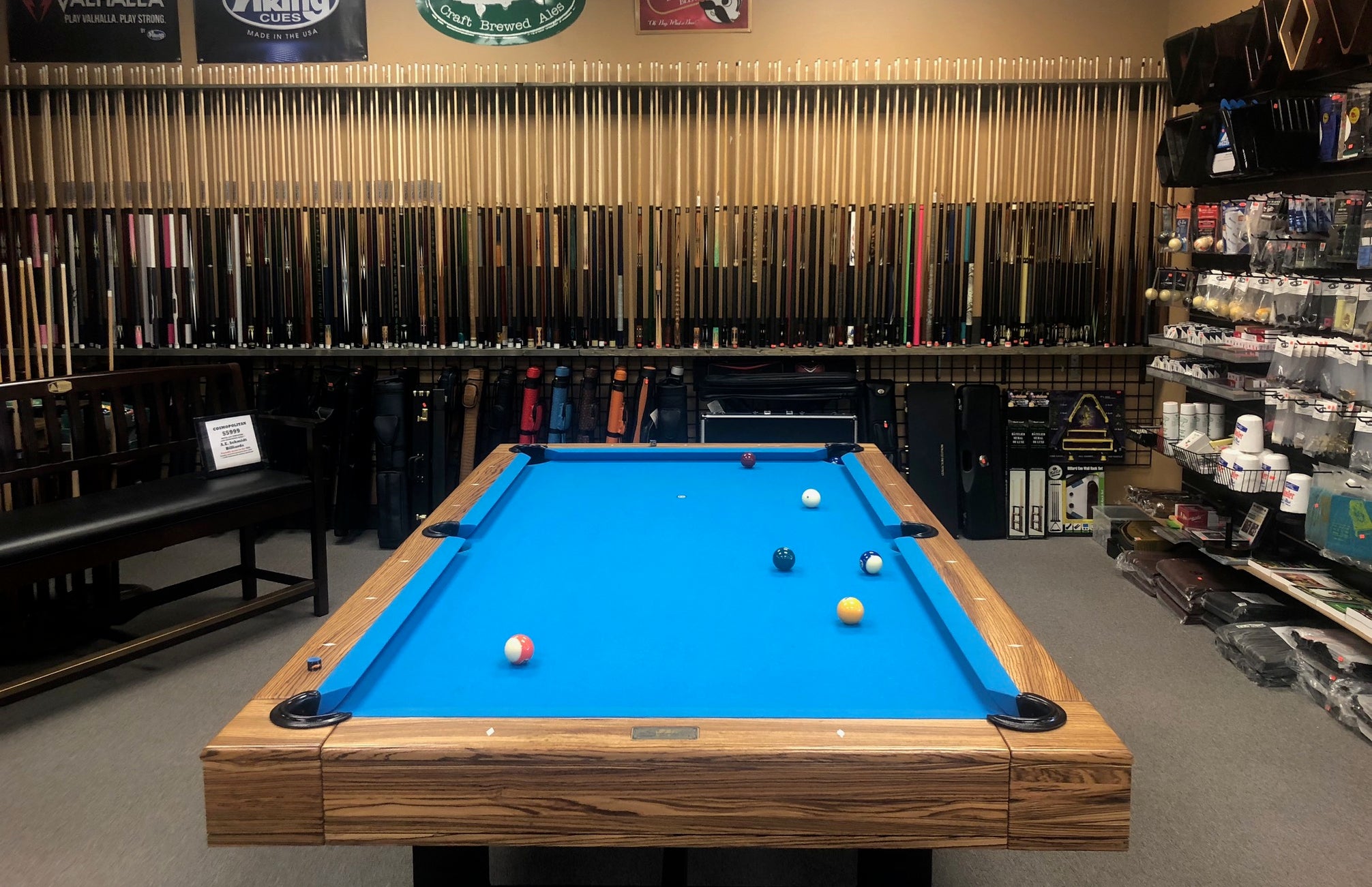 Pool Table and Game Room Showroom Based In Parkville, MD. Servicing ...