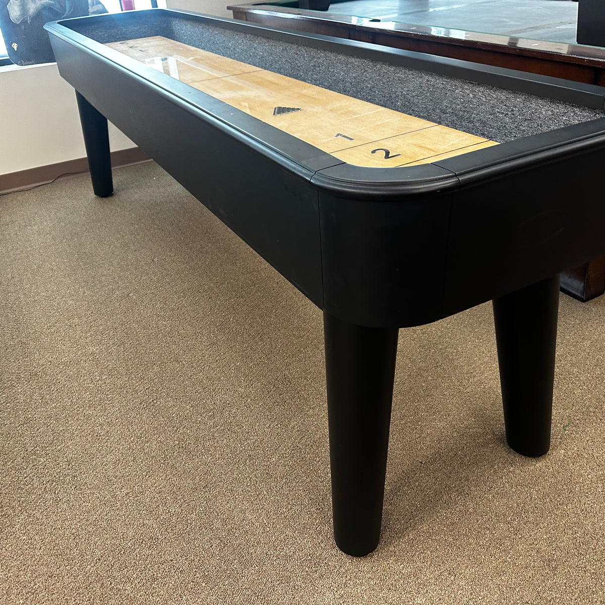 Used 9’ Legacy Billiards Collins Shuffleboard – Chesapeake Billiards