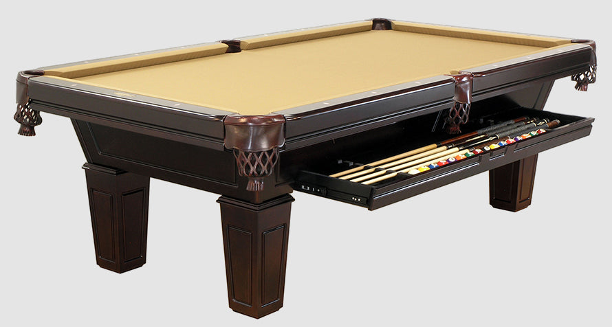 8' C.L. Bailey Duke Pool Table with Drawer — Chesapeake Billiards