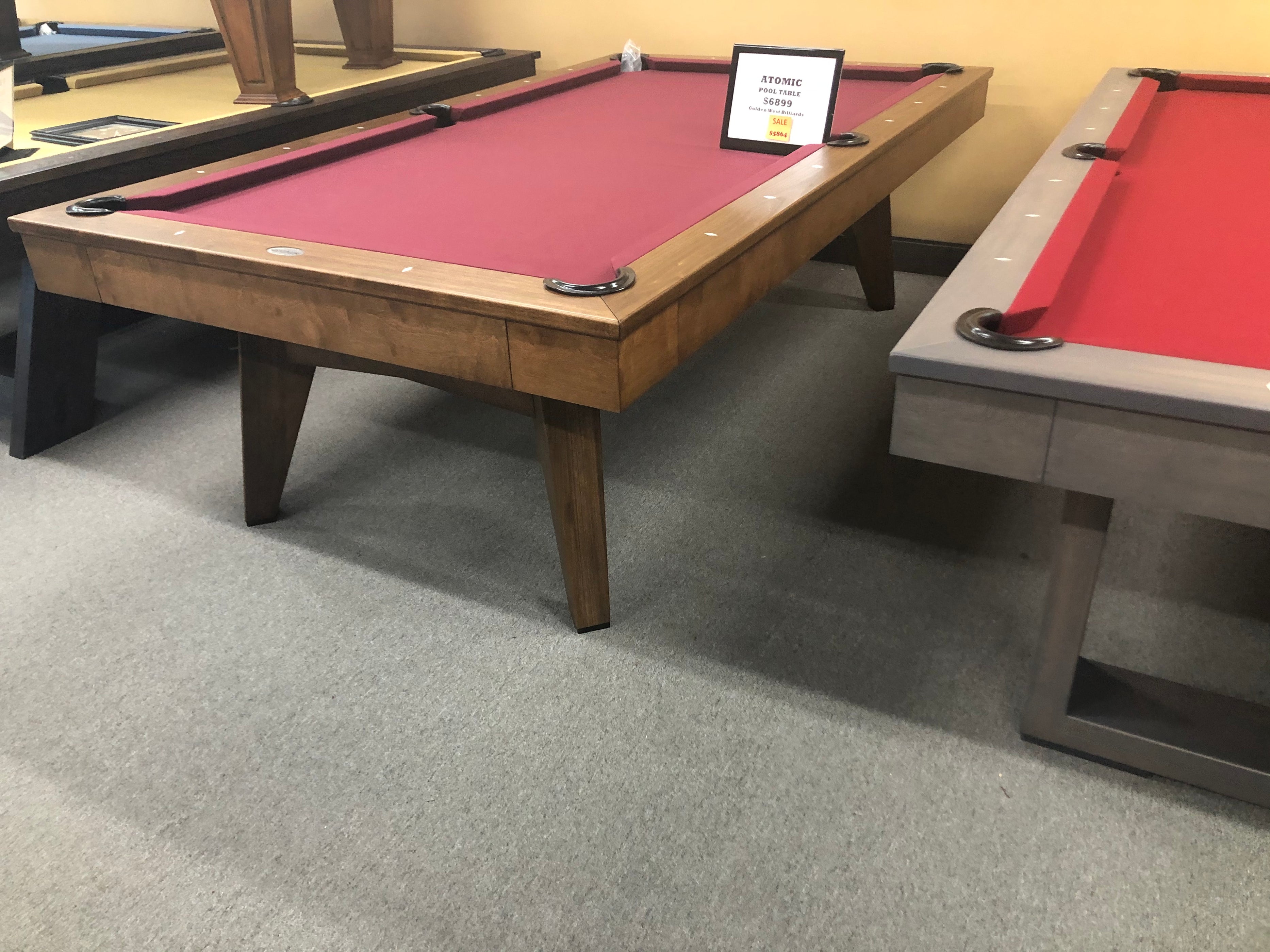Golden West Atomic Pool Table — Chesapeake Billiards